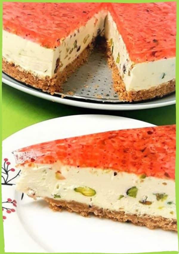 Turkish Delight Cheesecake - Murray River Salt