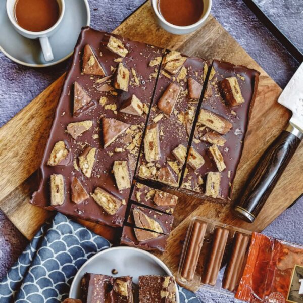 Murray River Salted Caramel Tim Tam Hedgehog Slice - Murray River Salt