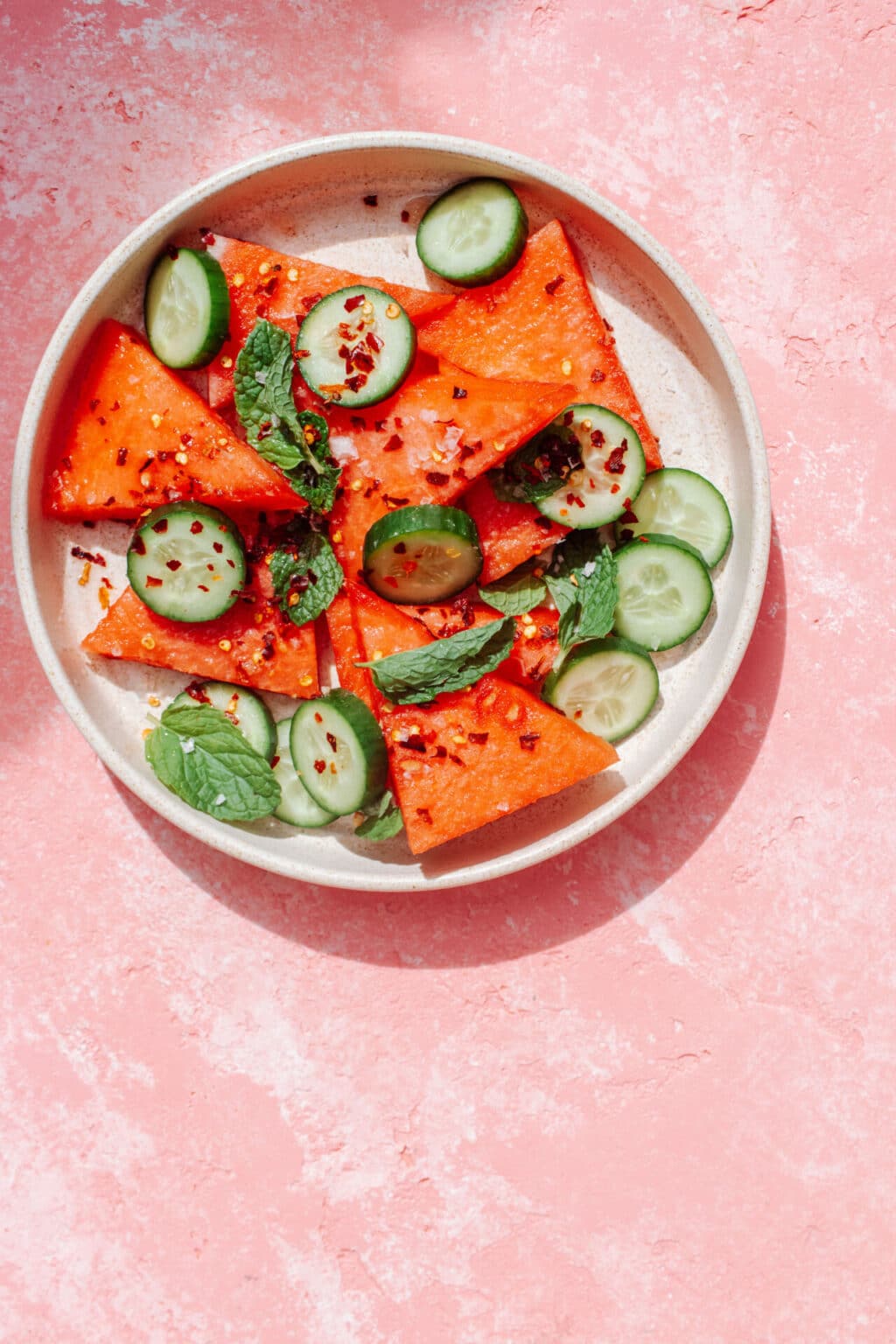 Watermelon Salad with Chilli Salt - Murray River Salt
