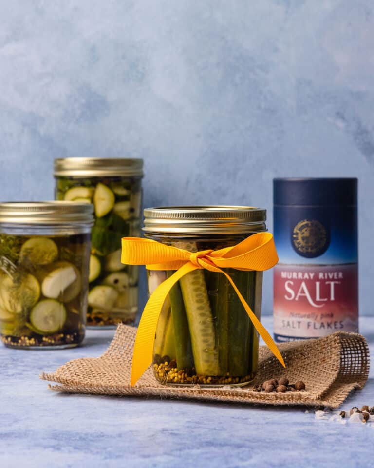 Classic Dill Pickles with Murray River Salt Recipe Australia